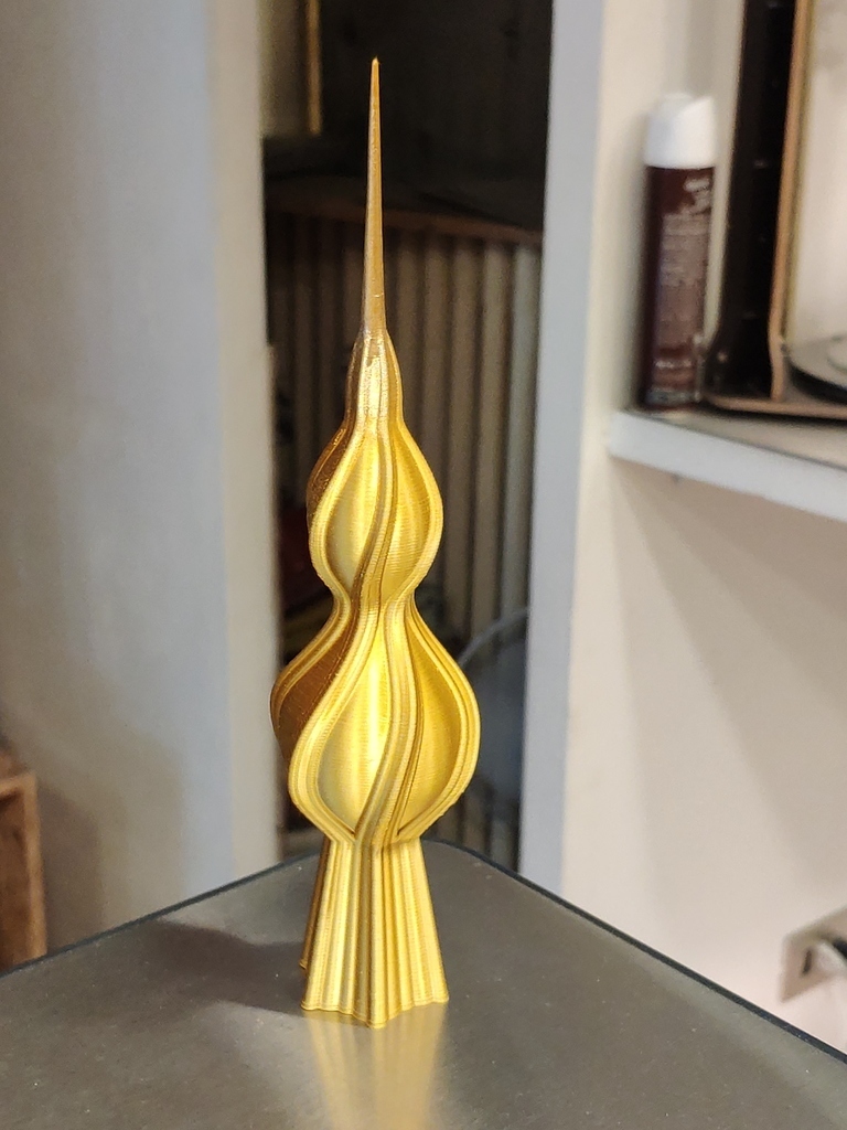 🎄 Italymaker Christmas Tree Topper (no supports - spiralyzed)・Free 3D ...