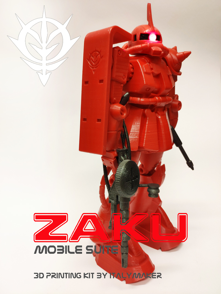Free STL file ZAKU Mobile Suite - ITALYmaker KIT Weapons 🔫 ・3D ...