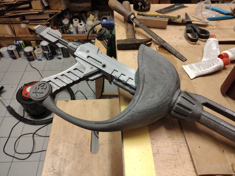 💬 Harlock Gravity Saber - Not for commercial use・Free STL File for ・Cults