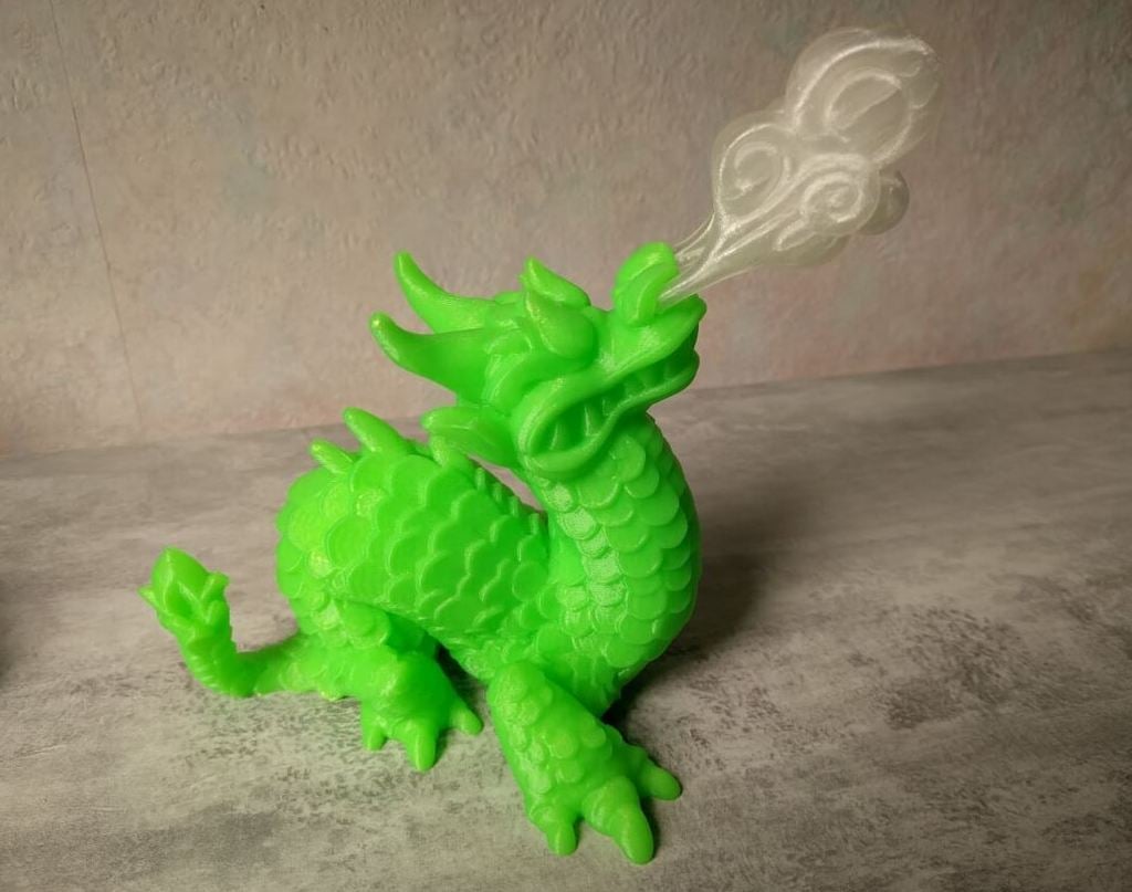 3D print Longhuo the Eastern Dragon・Cults