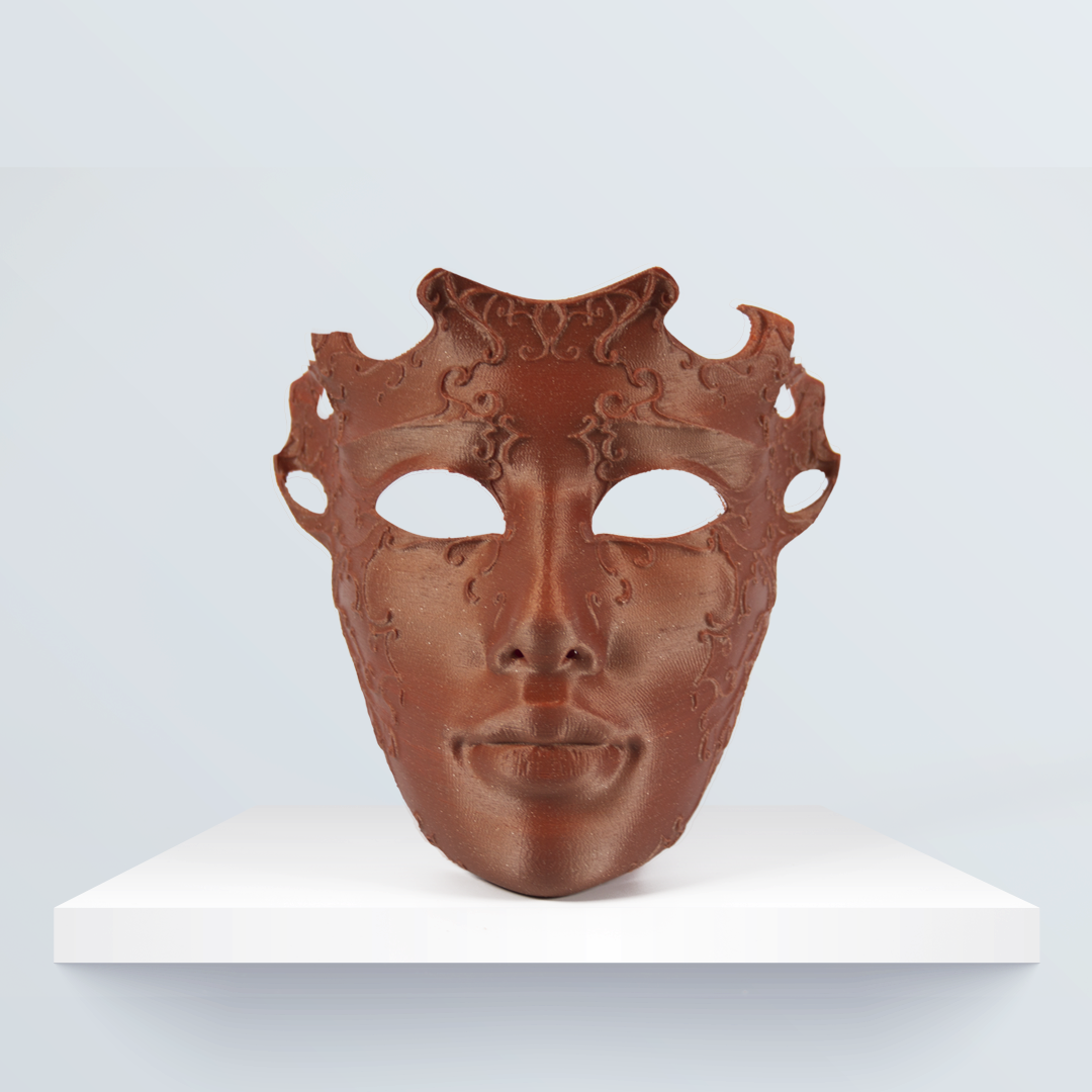👩 Venetian mask・Free STL File for ・Cults