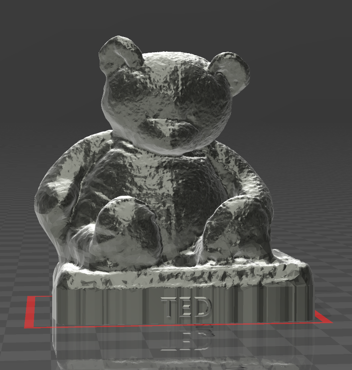 Free STL file TED bear 🐻 ・3D printer model to download・Cults