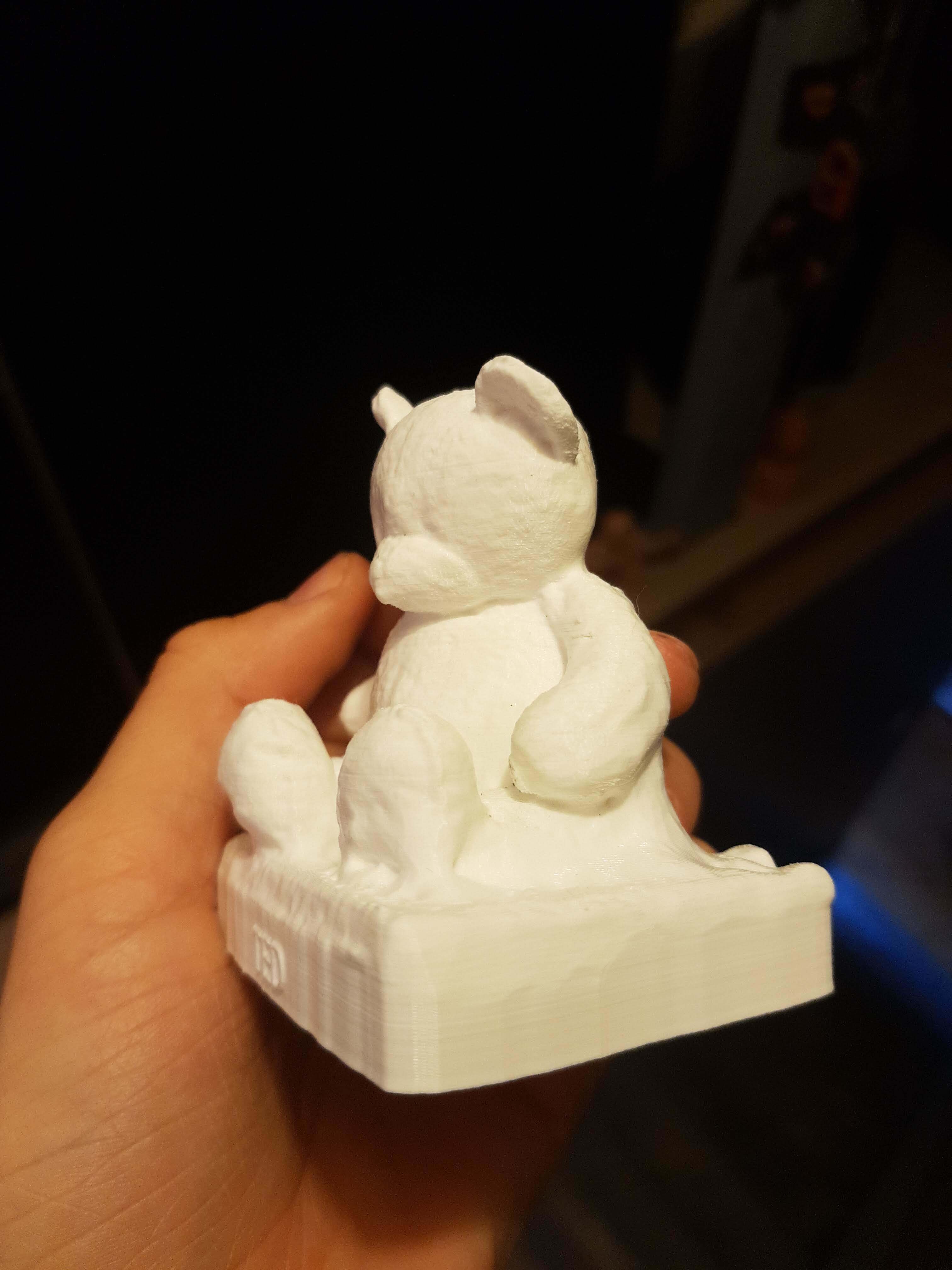 Free STL file TED bear 🐻 ・3D printer model to download・Cults