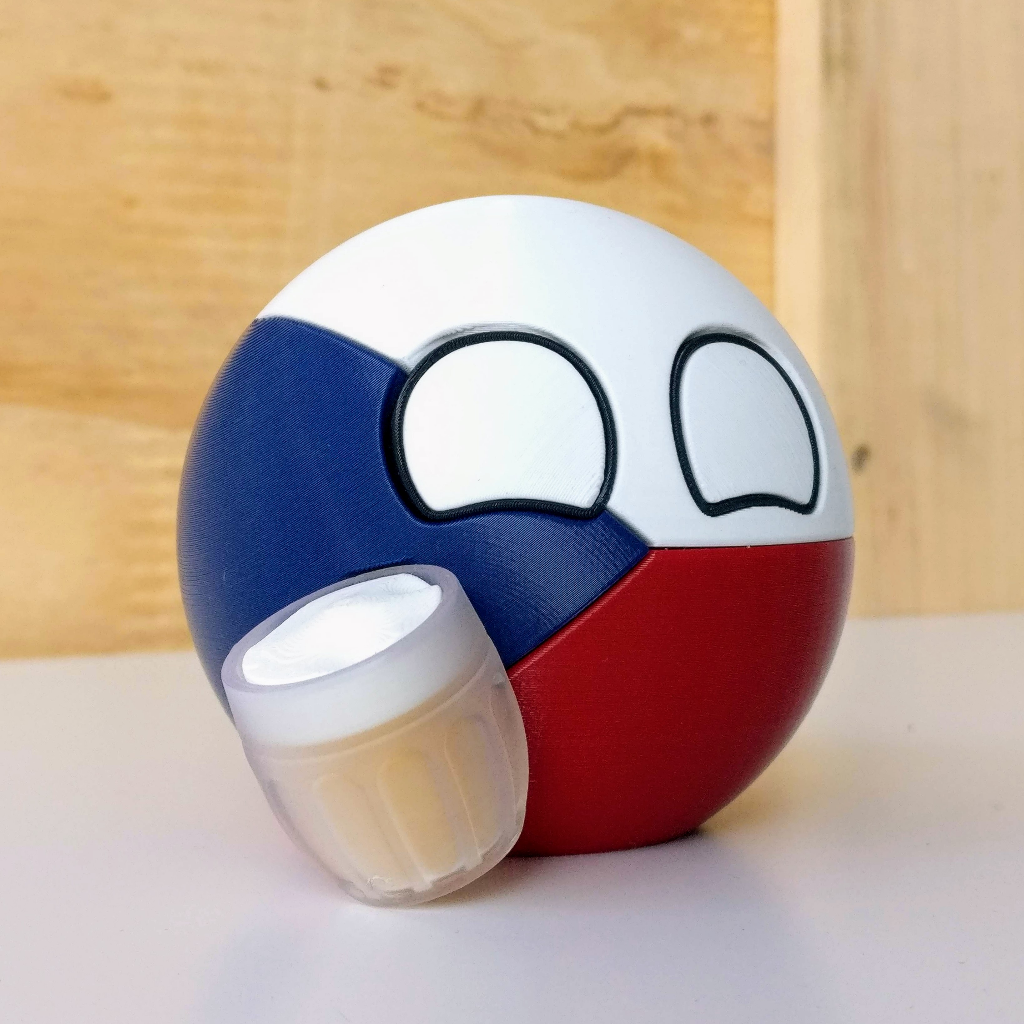 Free 3MF file Czechiaball 🇨🇿 ・Template to download and 3D print・Cults