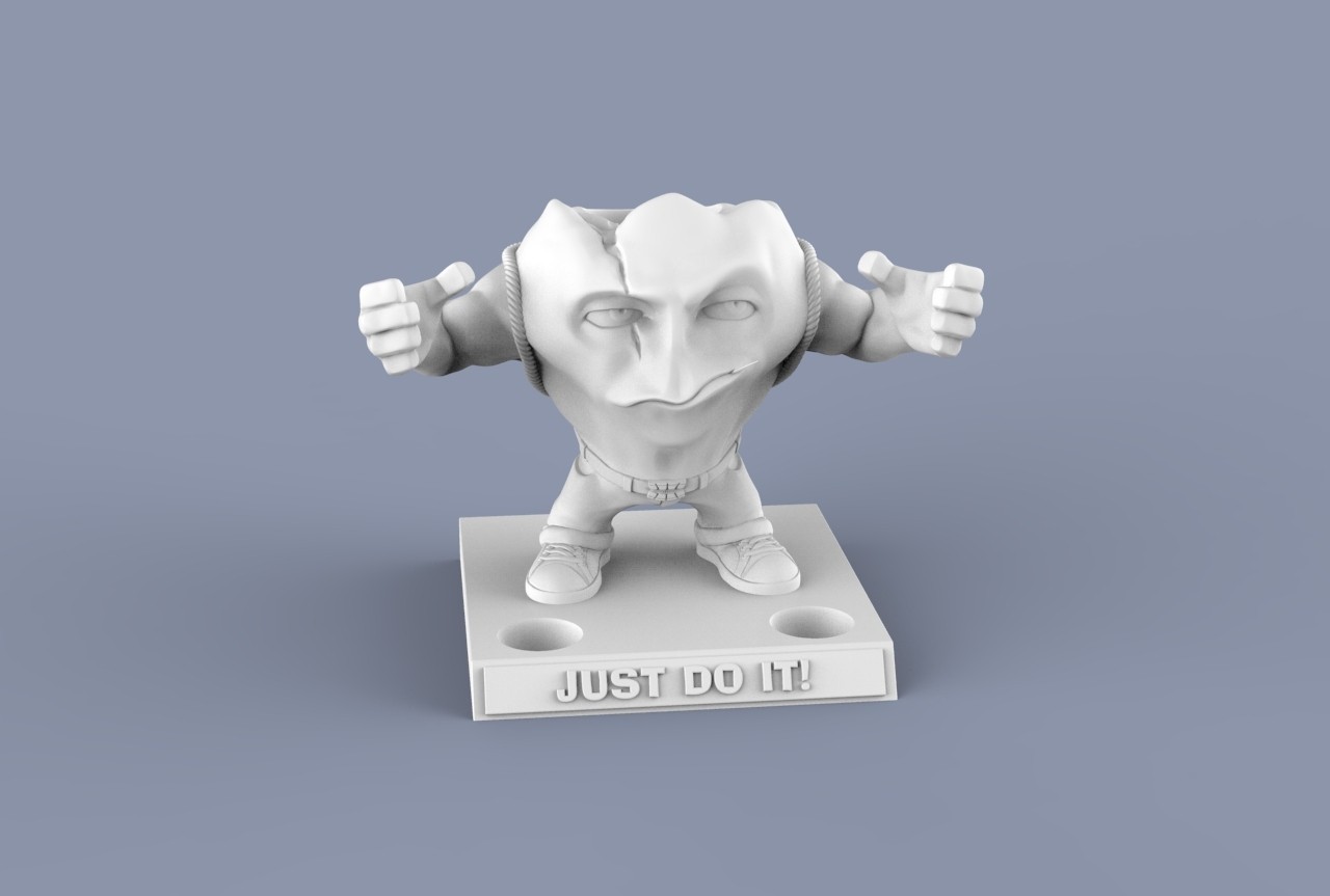 🦷 SuperTooth "Just do it"・ 3D File for ・Cults