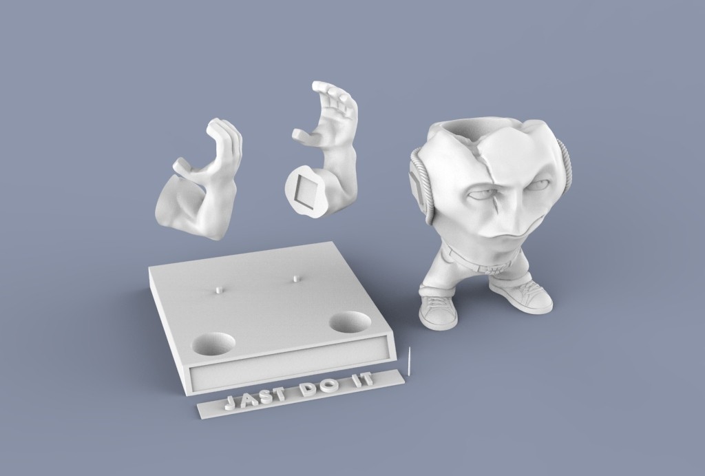 🦷 SuperTooth "Just do it"・ 3D File for ・Cults