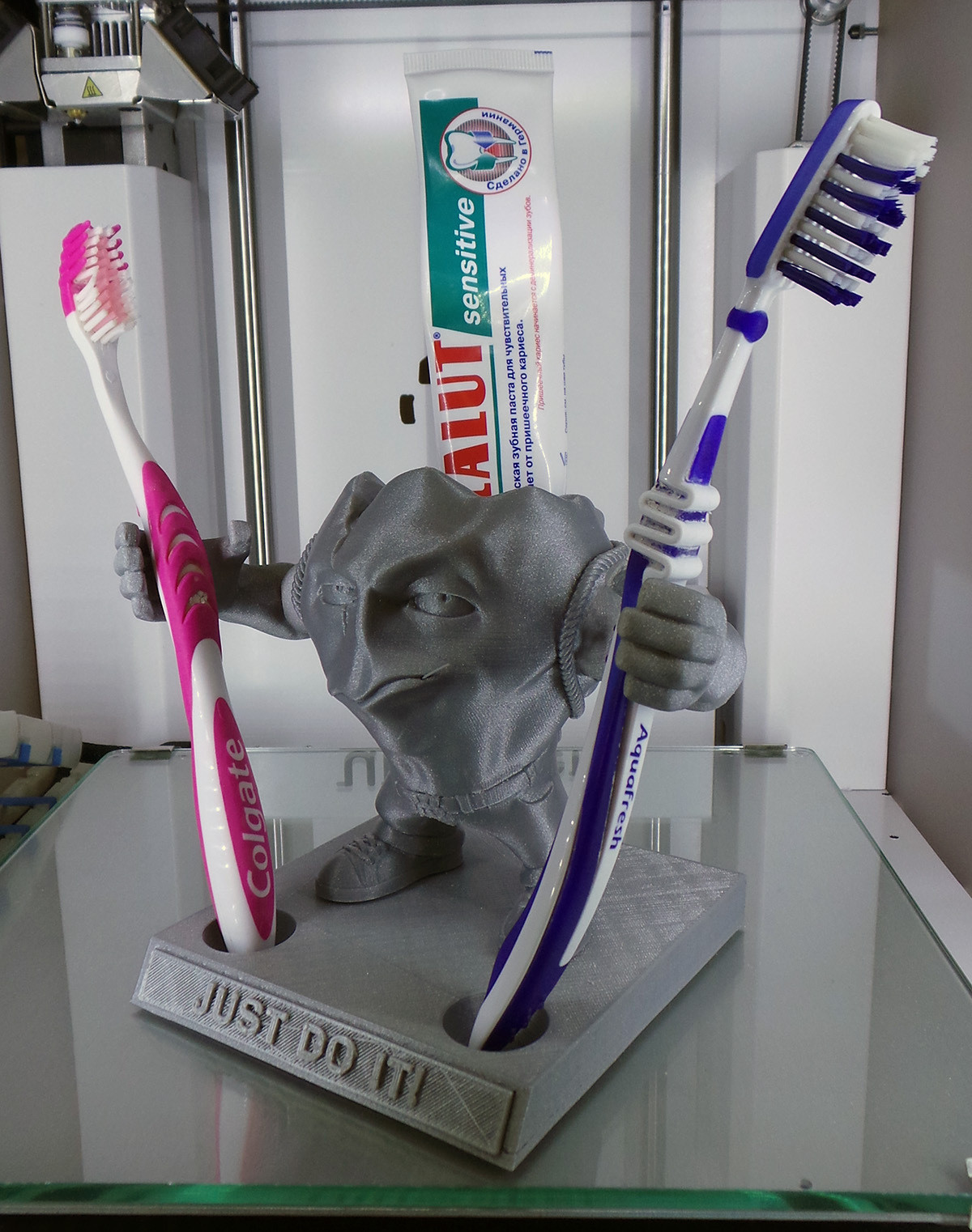 🦷 SuperTooth "Just do it"・ 3D File for ・Cults