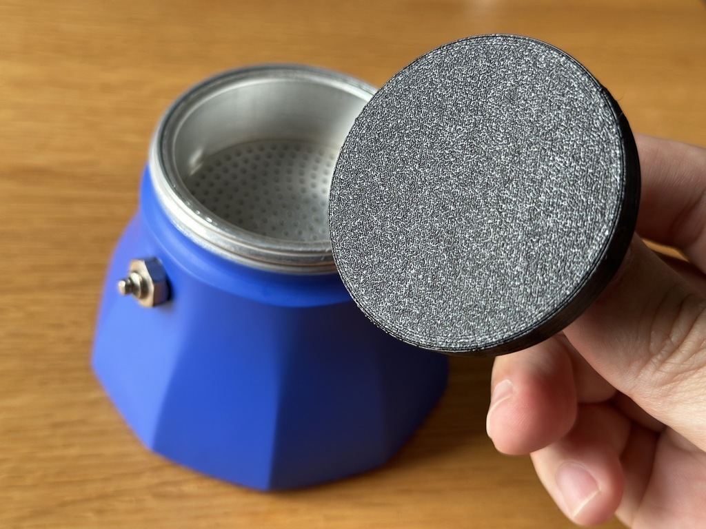 🪴 Moka pot accessory for 3 cup pot・Free 3D File for ・Cults