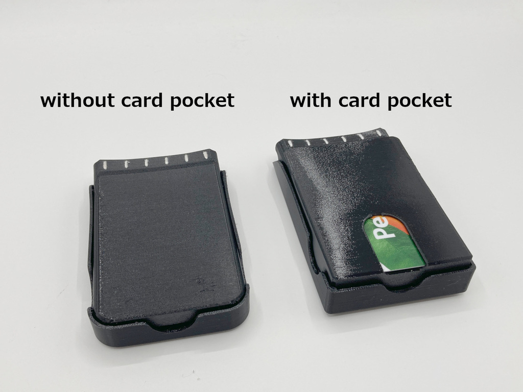 🪙 Coin Purse with Bill Pocket (TPU) / 小銭入れ (TPU)・Free 3D File for ・Cults