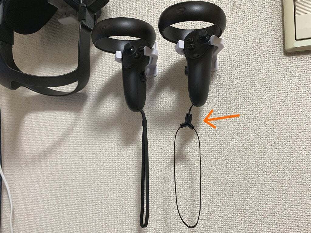 Free STL file Oculus Touch strap easy pass through supporter (Oculus ...