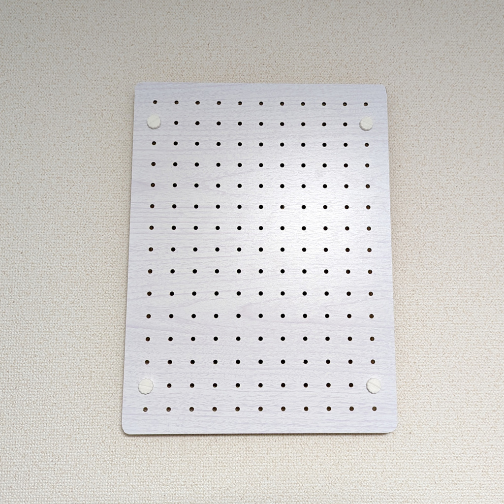 🏢 JPN Pegboard Wall Mount with Stapler or Screws V2・Free STL File for ...
