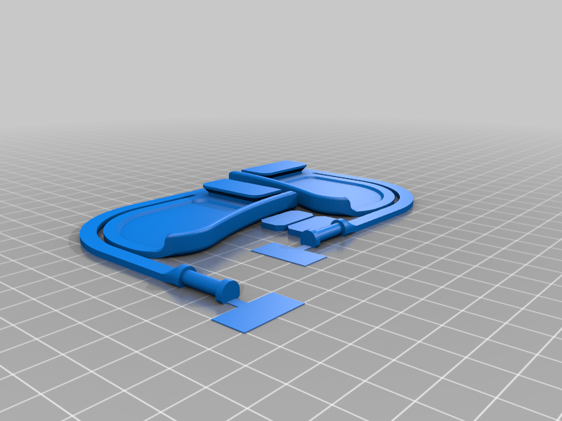 Free STL file Visor on Glasses (foldable) 👓・3D print design to download ...