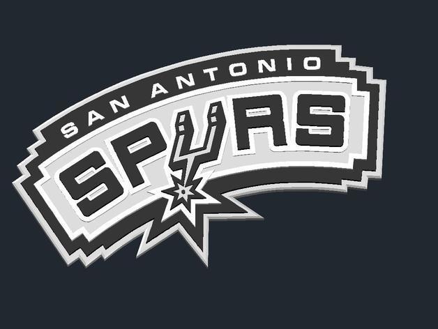 Free STL file San Antonio Spurs - Logo 🎲 ・3D printing model to download ...