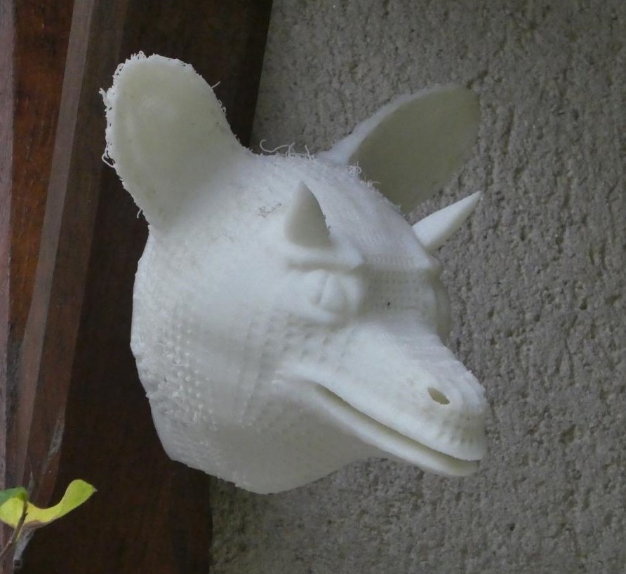 Free 3D file Demon head 🏆 ・3D printing model to download・Cults