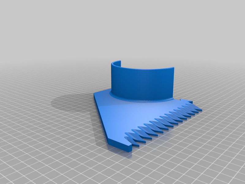 Free 3D file 4" Dust sweep collector 🌬️ ・3D printing model to download ...