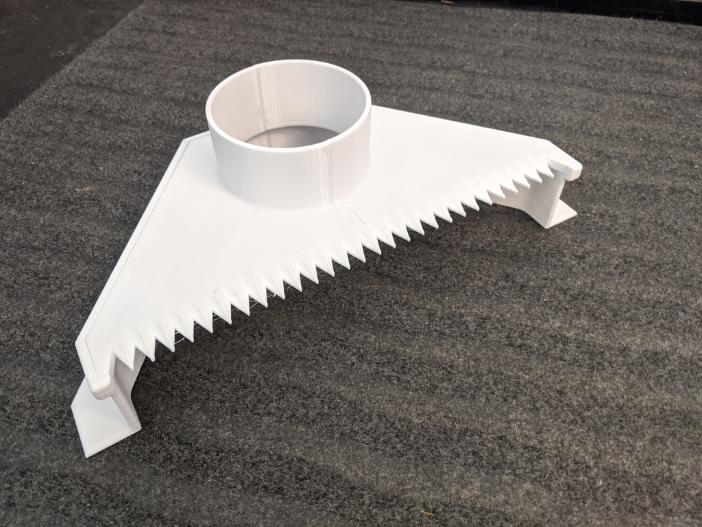 Free 3D file 4" Dust sweep collector 🌬️ ・3D printing model to download ...