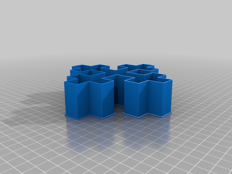 Free 3D file Recrossed cross, nestable box (v2) ・3D printer design to ...