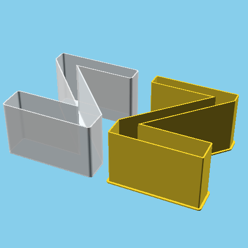 Free 3D file LATIN CAPITAL LETTER Z, nestable box (v1) 📦 ・3D printable ...