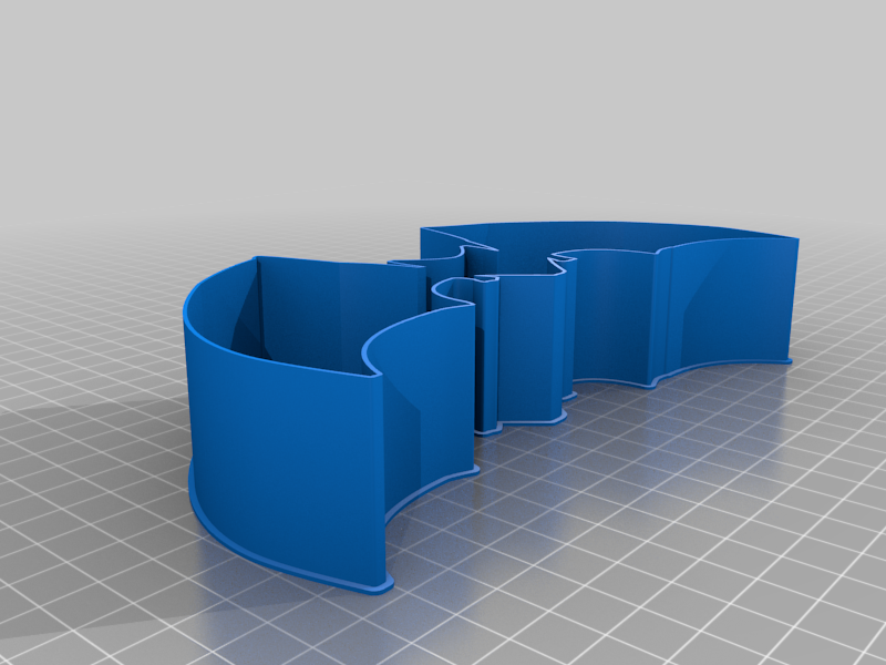 Free 3D file Bat 0074, nestable box (v2) 🦇・3D printing design to ...