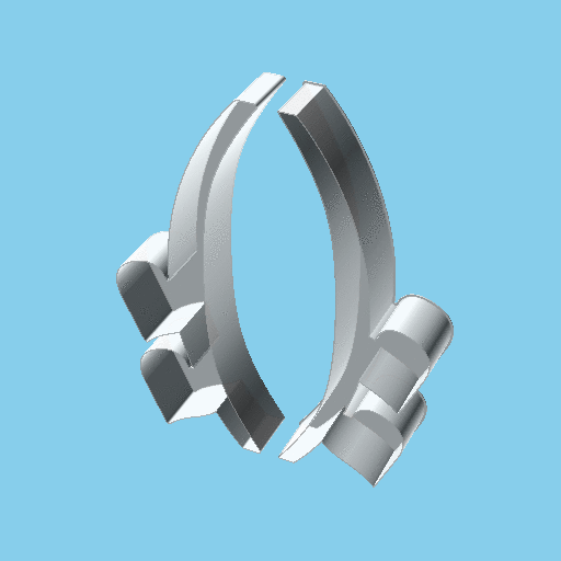 🥰 Fluffy Hearts RIGHT PARENTHESIS, boîte emboîtable (v3)・Fichier 3D ...