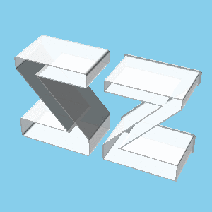 Free 3D file LATIN CAPITAL LETTER Z, nestable box (v1) 📦 ・3D printable ...
