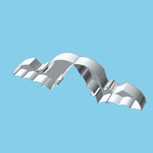 Free 3D file Bat 0056, nestable box (v2) 🦇・3D printing design to ...