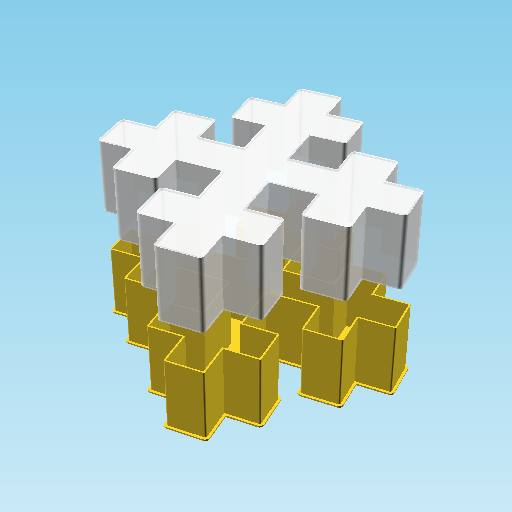 Free 3D file Recrossed cross, nestable box (v2) ・3D printer design to ...