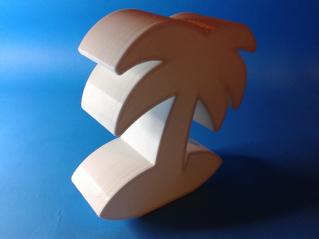 🥥 Coconut tree, nestable box (v1)・Free 3D File for ・Cults