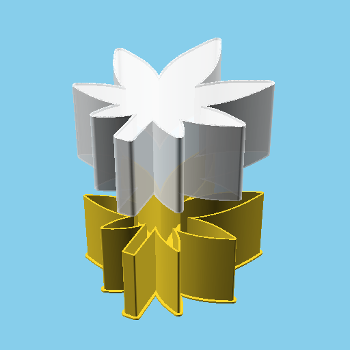 Free 3D file Hemp leaf, nestable box (v1) 📦・3D printer design to ...