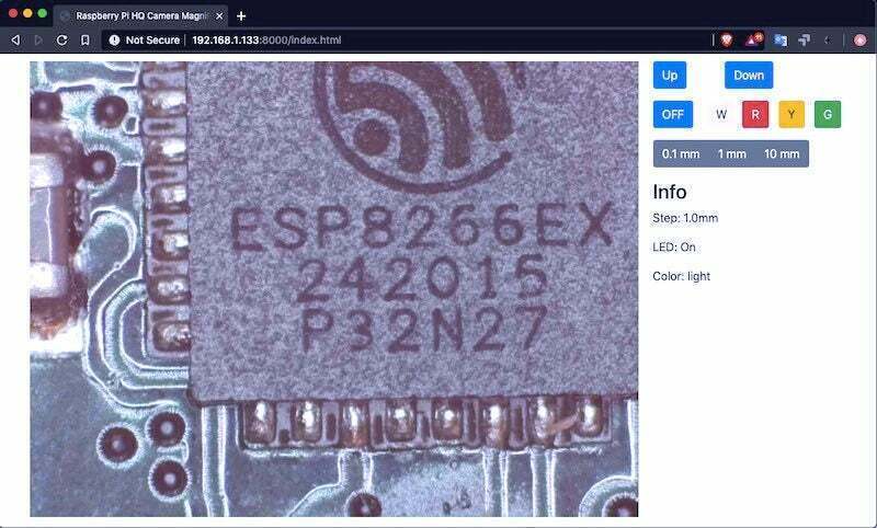 Free STL file Motorized microscope with Raspberry Pi HQ camera and HTML ...