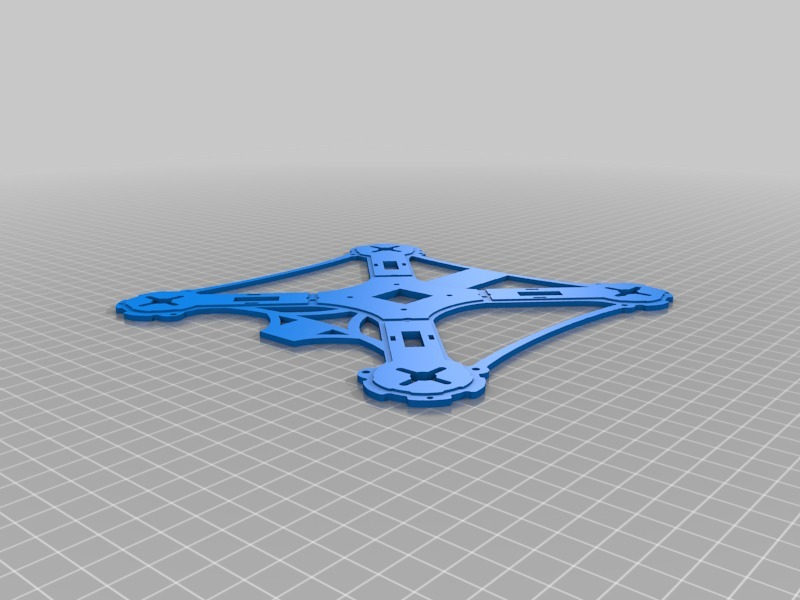 Archivo 3D gratuito Bat-quad 210mm by elpet (dron de carreras ...