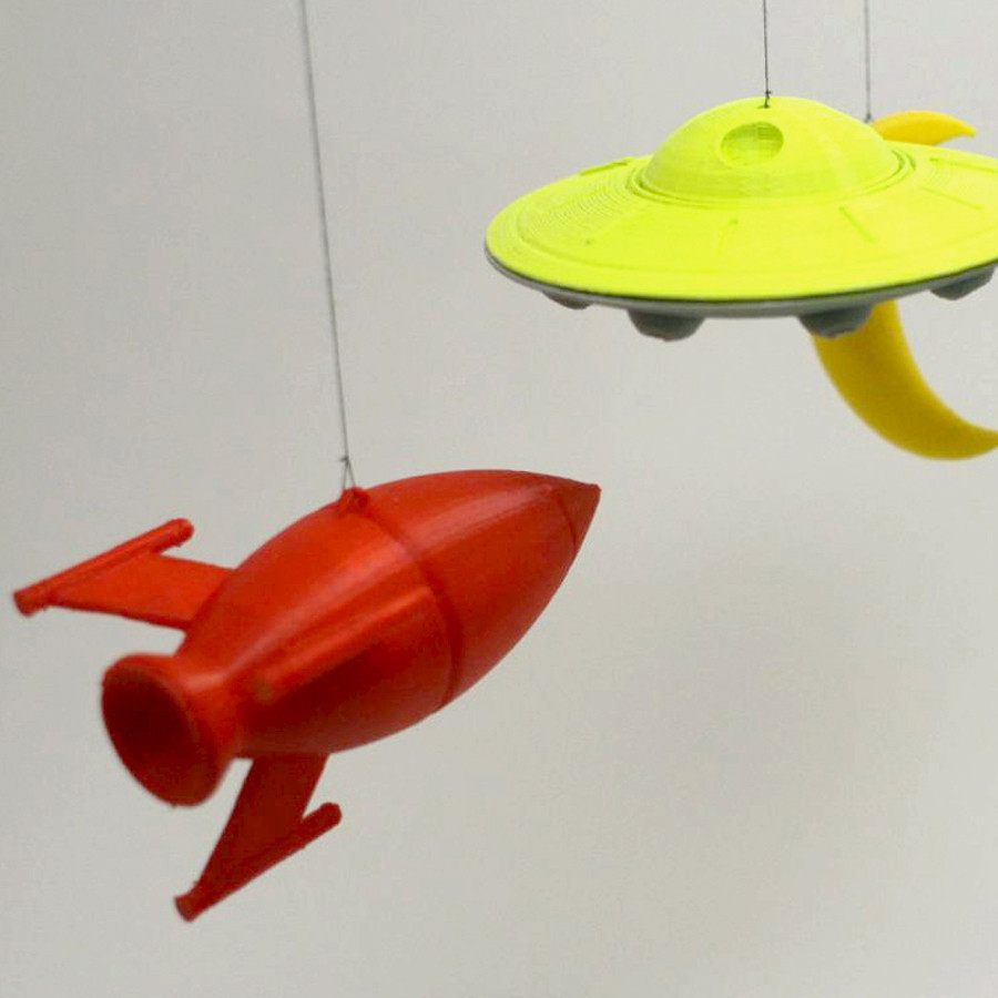 STL file Outa Space Mobile 🛰 ・3D printable model to download・Cults