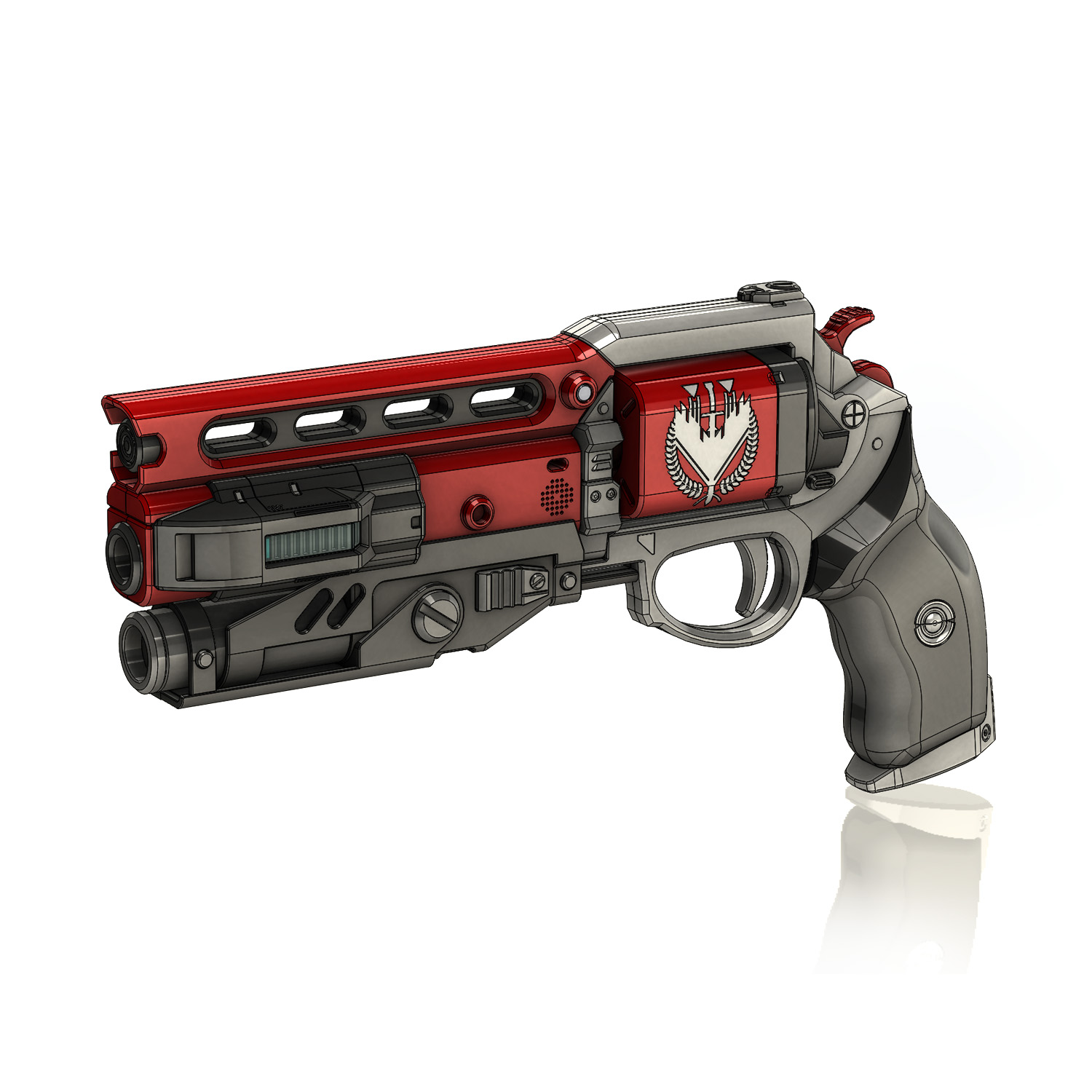 3D file Not Forgotten Legendary Hand Cannon ・Model to download and 3D ...