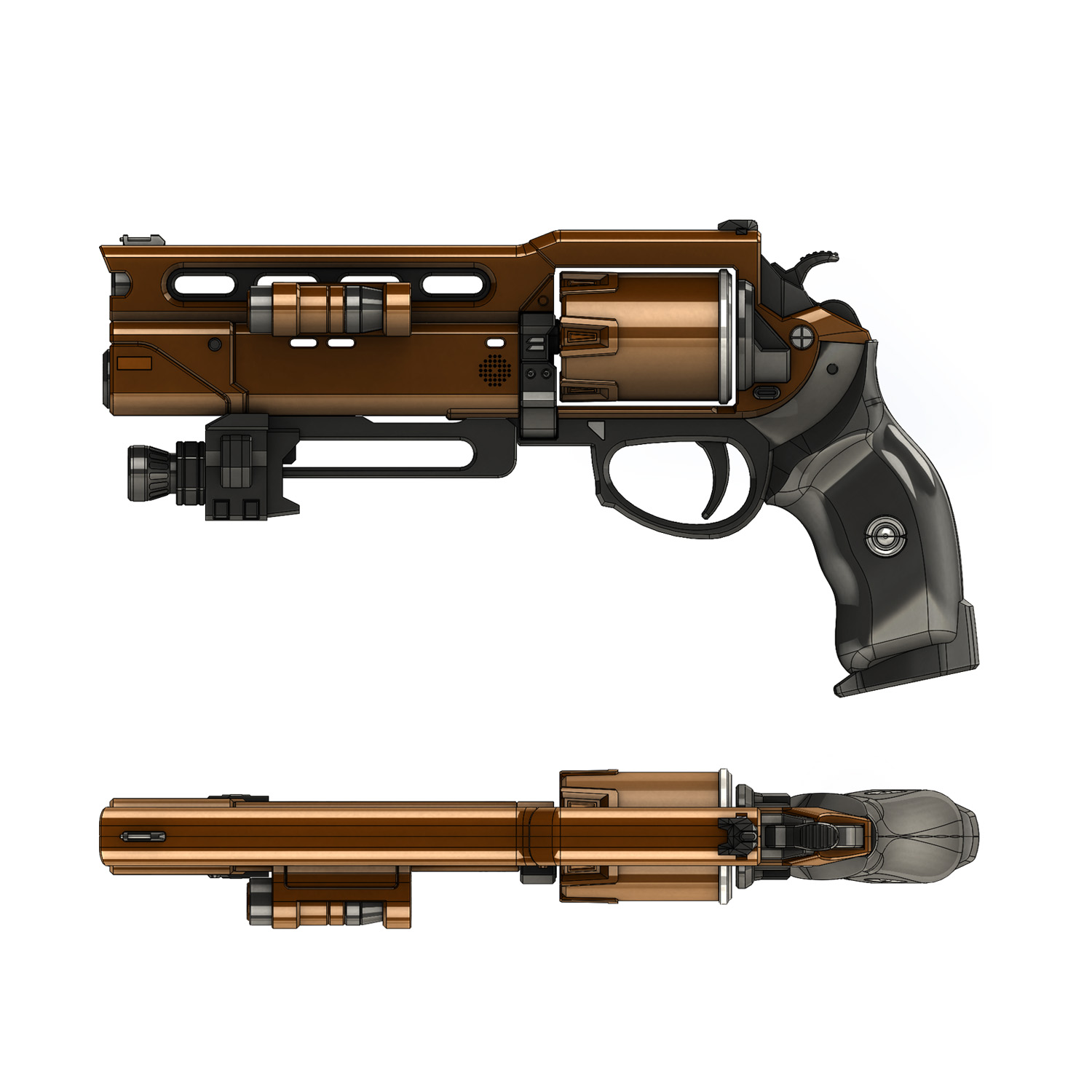 3D file Fatebringer Legendary Hand Cannon ・Model to download and 3D ...