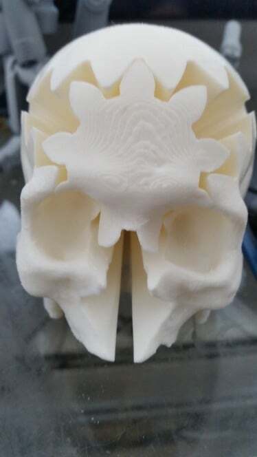 3D print Rotating Skull Gear・Cults