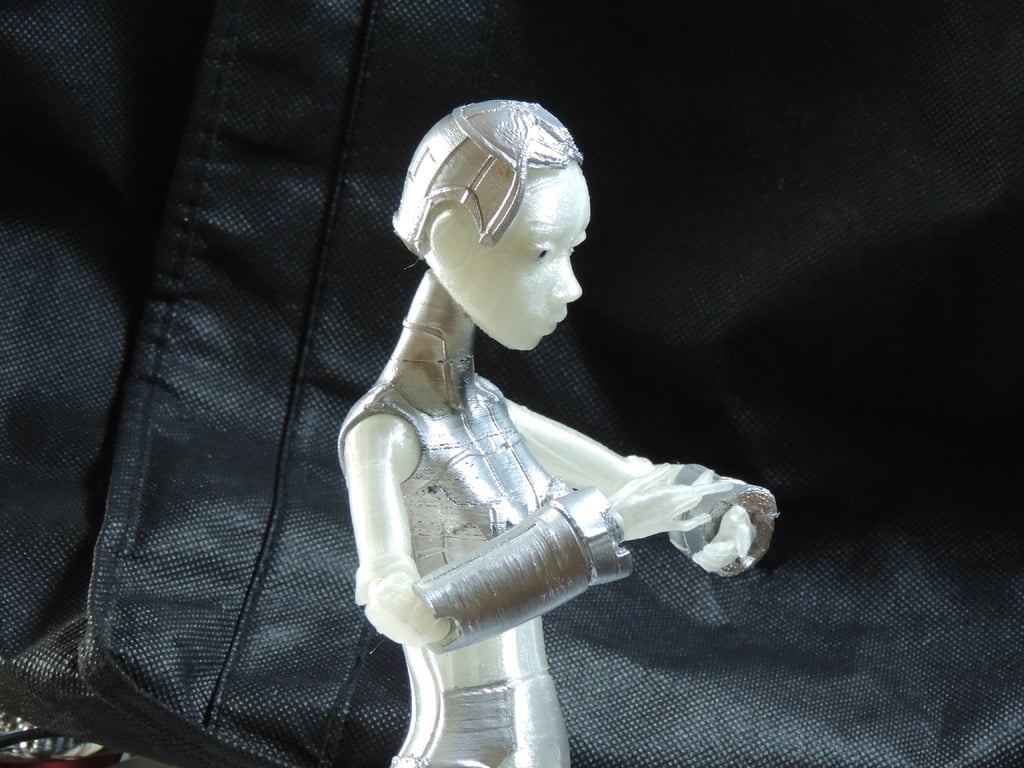 3D printable Robot woman "Robotica"・Cults