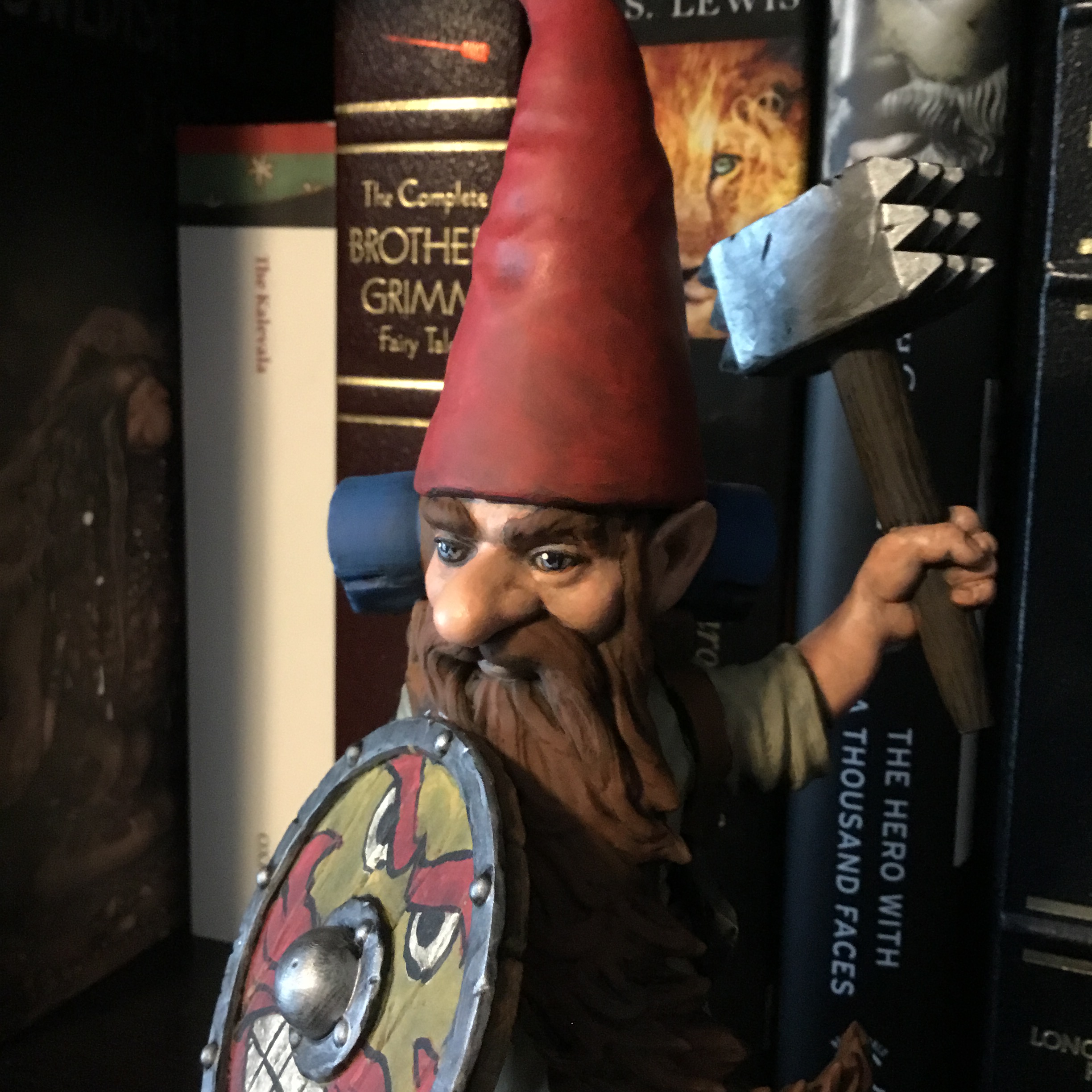 🎲 Gnome with Mace, Fantasy Tabletop RPG Miniature or Garden Gnome ...