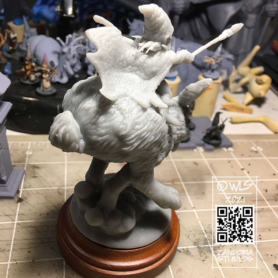 STL file Gnome Rabbit Rider, Fantasy Tabletop RPG Miniature or Figurine ...