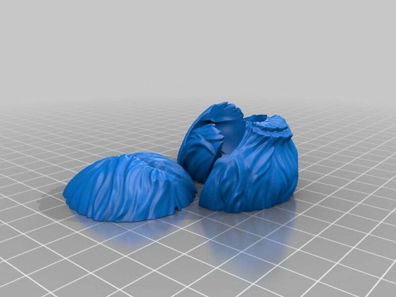 🆒 Quin G1: Mop1 - Hairy EXCLUSIVE - 3DKitbash.com・Free STL File for ・Cults