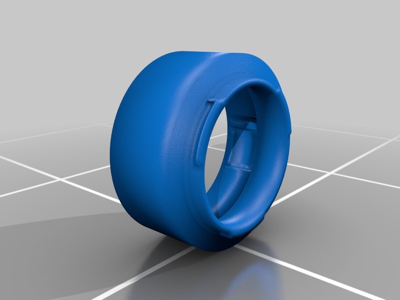 3D file F Mount Extension Tube Set 12.5mm, 25mm, 50mm, 100mm 📷 ・3D ...