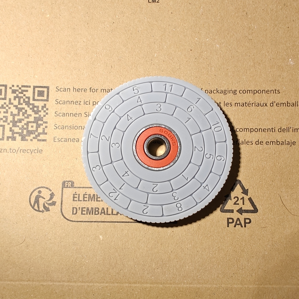 🎲 Roulette / Spinning Dice - 6 in 1・Free 3D File for ・Cults