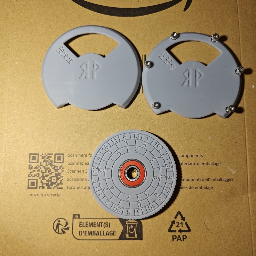 🎲 Roulette / Spinning Dice - 6 in 1・Free 3D File for ・Cults