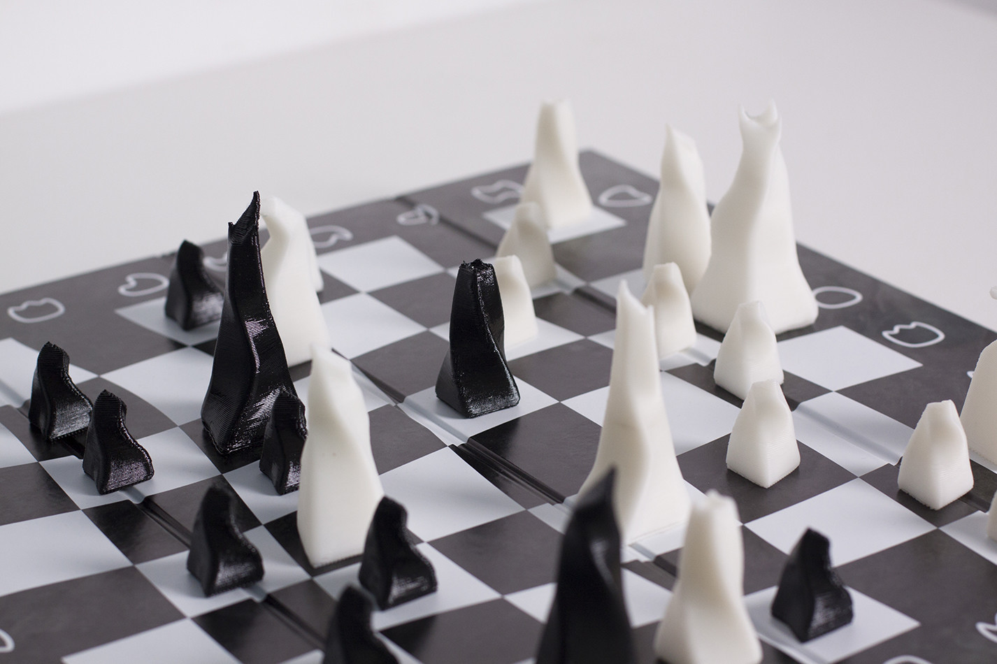 STL file 3D CHESS SET ♟️ ・3D printing model to download・Cults