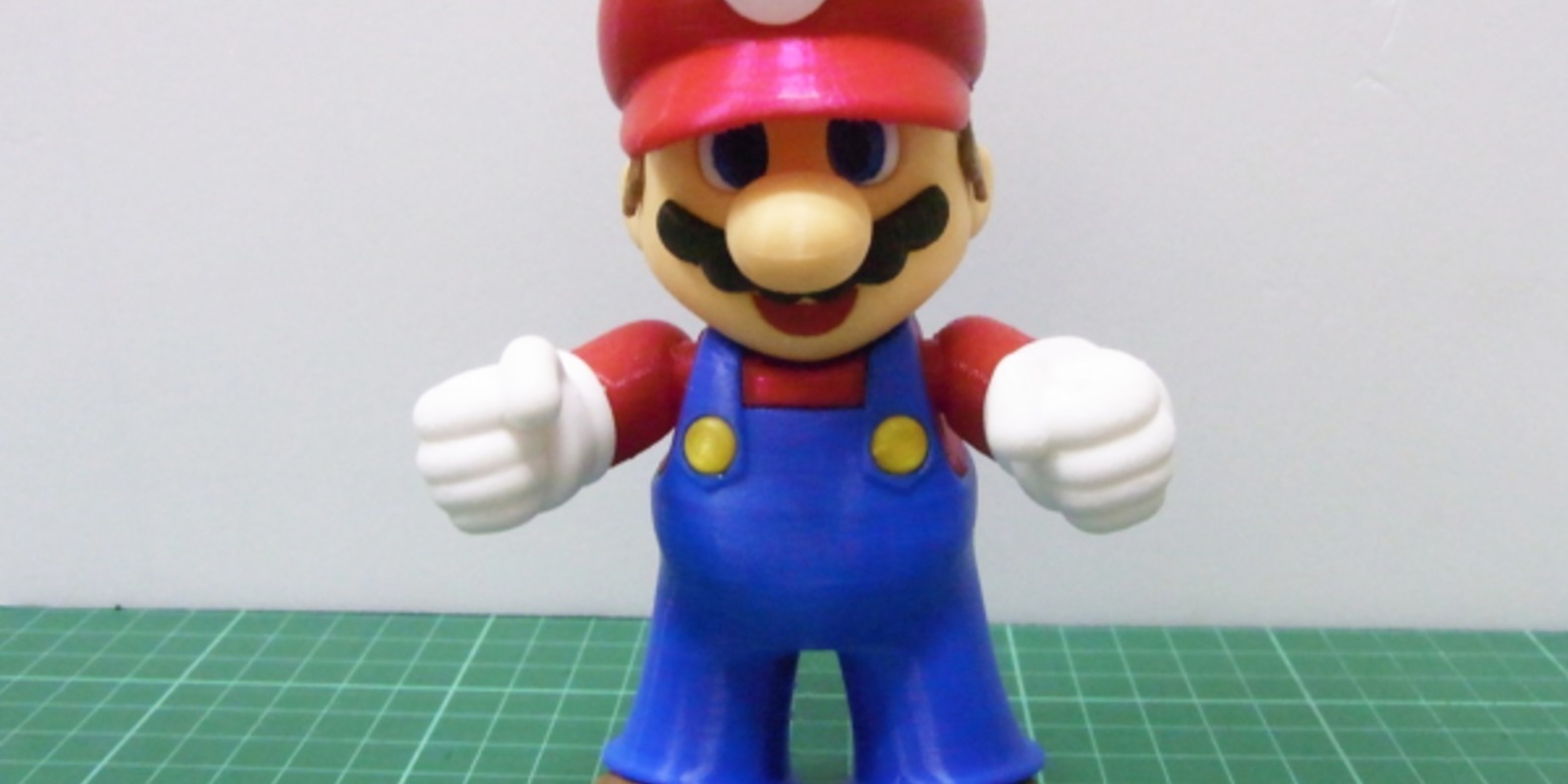 3D-printed Super Mario・Cults