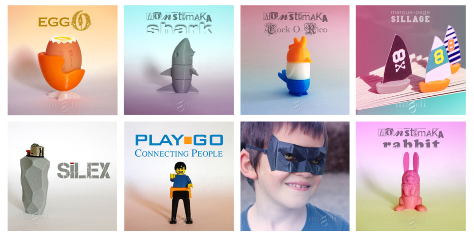 Entrevista com designers de impressão 3D: Mageli・Cults