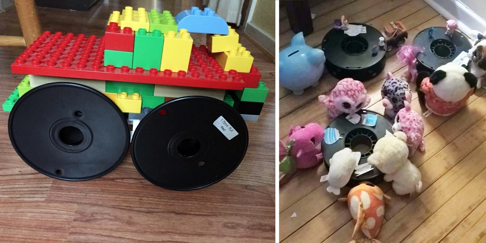 How to recycle or reuse empty filament spools for 3D printing?・Cults