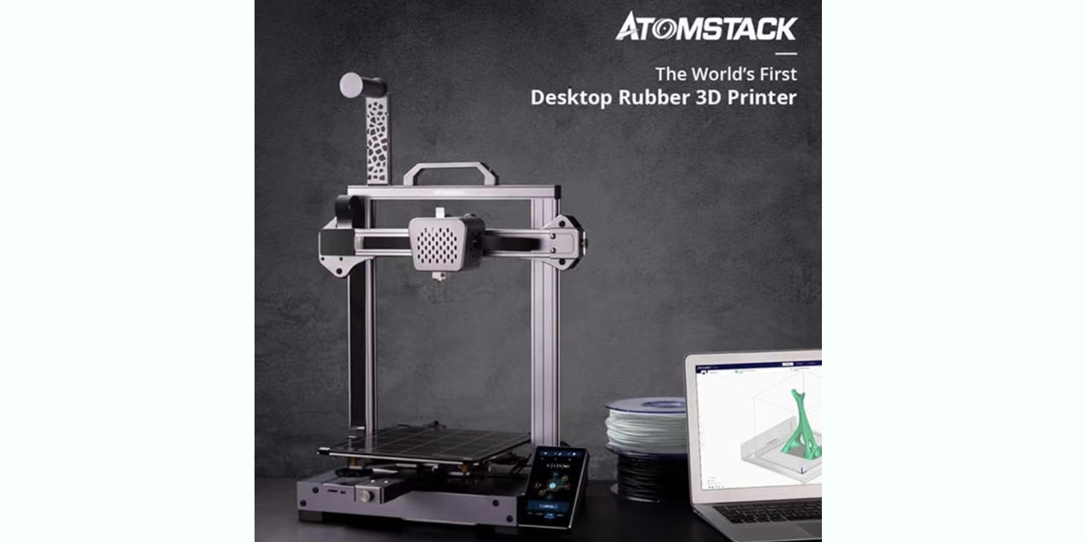 A primeira impressora 3D de borracha de secretária do mundo・Cults